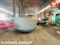China ASME U Stamp 2:1 Elliptical Head Q245R NACE Certified for Refinery Sour Service Vessels for sale