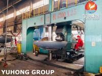 China ASME U Stamp 2:1 Elliptical Head Q245R NACE Certified for Refinery Sour Service Vessels for sale