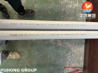 China ASTM A790 UNS S32750 Austenitic Stainless Super Duplex Steel Pipe for High-Pressure Environments with Stress Corrosion Cracking Resistance for sale