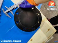China A105 Low Carbon Steel Blind Flange, Forged And Normalized, ASME B16.5 / EN1092-1, Used In Oil And Gas Pipeline for sale