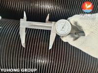 China Carbon Steel A106 GR.B Spiral Finned Tube For Reheater and Economizer for sale
