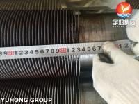 China Carbon Steel A106 GR.B Spiral Finned Tube For Reheater and Economizer for sale
