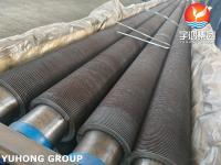 China Carbon Steel A106 GR.B Spiral Finned Tube For Reheater and Economizer for sale