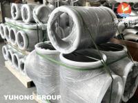 China Duplex Alloy Steel Equal Tee A815 S32750 Butt-Weld Fitting Seawater Desalination System for sale