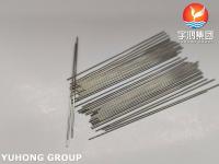 China 27G 40MM Stainless Steel 304 Endodontic Irrigation Needle Tube , Notched Tip ISO9626 for sale