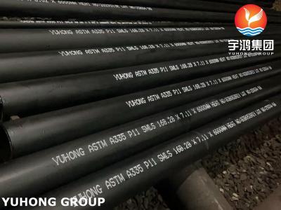 China ASTM A335 P11 Seamless Ferritic Alloy-Steel Pipe for High-Temperature Service for sale
