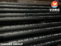 China ASTM A335 P11 Seamless Ferritic Alloy-Steel Pipe for High-Temperature Service for sale