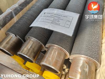 China ASME SA335 P22 Alloy Steel Seamless Pipe HFW Solid Fin Tube For HRSG System for sale