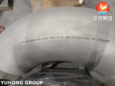 China STAINLESS STEEL BUTT WELD FITTING 90° LR ELBOW CON.REDUCER A403 WP304H B16.9 for sale
