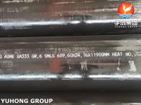 China ASME SA333 Grade 6 Seamless Carbon Steel Pipe for Low Temperature for sale