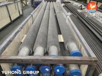 China ASME SA192 Carbon Steel Serrated Fin Tube With CS Fin Strip For Economizer And Heat Recovery for sale