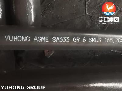 China ASTM A333 Gr.6 Seamless Alloy Pipe For Large Industrial Refrigeration Systems for sale