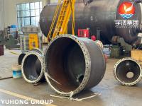 China ASME VIII-1 U-Tube Heat Exchanger Clad UNS N06600 for Chlor-Alkali Process NACE MR0175​ for sale