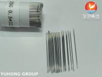China SUS304 25G Dental Endodontic Irrigation Needle Tube with One Lateral Vent , Opened End for sale