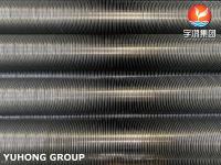 China ASTM A335 P22 Alloy-Steel Pipe With AS Fin Material HFW Solid Fin Tube, High-Temperature Service for sale
