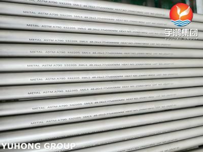 China ASTM A790 S32205 Seamless Duplex Stainless Steel Tube High Strength Corrosion Resistant for Offshore Applications for sale
