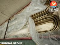 China Seawater Resistant ASTM B111 C44300 U-Bend Tubes Heat Exchanger Supplier for sale