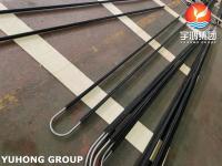 China ASTM A179 Carbon Steel U Bend Welded Longitudinal Finned Tubes For Oil Refining Projects for sale