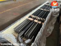 China ASTM A179 Carbon Steel U Bend Welded Longitudinal Finned Tubes For Oil Refining Projects for sale