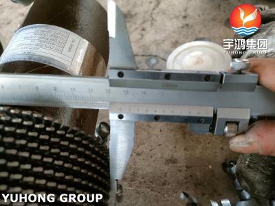 China ASTM A335 P9 SERRATED FIN TUBE For Oil Refining Condencer for sale