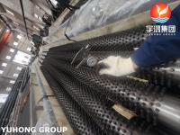 China ASTM A335 P5 P9 P11 P22 Studded Tube Heat Exchange System for sale