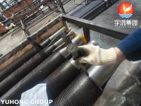 China ASME SA312 TP321H High Frequency Welded Fin Tube For Heat Exchanger for sale