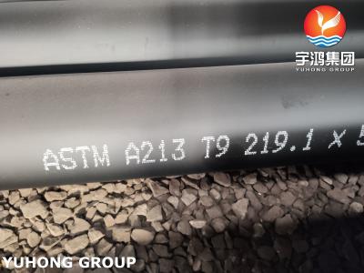 China ASTM A213 T9 Alloy Steel Seamless Tube for Boiler Superheater for sale
