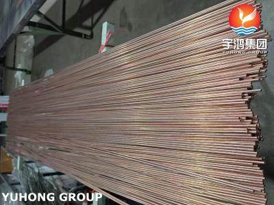 China Carbon Steel Copper Coated Bundy Tube Double Walled Steel Bundyweld Tube for sale
