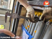 China Extruded Fin Tube Stainless Steel ASTM A213 TP304 For Air Cooled Heat Exchanger for sale