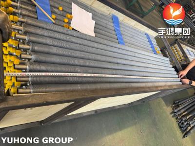 China Extruded Fin Tube Stainless Steel ASTM A213 TP304 For Air Cooled Heat Exchanger for sale