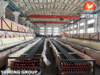 China ASTM A213 T22 (K21590) HFW Serrated Fin Tube For Heat Exchanger for sale