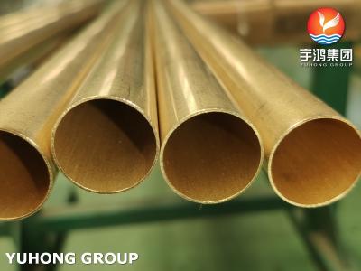 China JIS H3300 C6872T Copper Tube Power Plants Thermal And Nuclear Power Plants) for sale