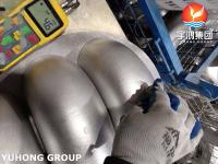 China ASTM A403 WP321-S 180° Short Radius Elbow - Stainless Steel Pipe Fitting for Petrochemical & Power Plant Piping Systems​​ for sale