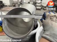 China ASTM B366 WPHC276 90 Degree Elbow Hastelloy C276 UNS  N10276 Pipe Fittings for sale