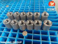China Nickel Alloy Forged Pipe Fitting ASME SB564 UNS N04400 Monel 400 Thread Coupling for sale
