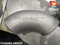 China ASME SA815 S31803 Duplex Steel Fitting Buttwelded Elbow for Pipeline for sale