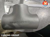 China ASTM A403 WP317-S Stainless Steel Equal Tee for Petrochemical, Buttweld Fittings ANSI B16.9 for sale