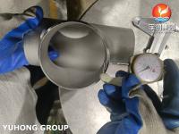 China ASTM A403 WP317-S Stainless Steel Equal Tee for Petrochemical, Buttweld Fittings ANSI B16.9 for sale