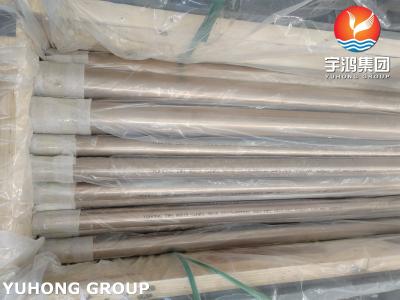 China DIN 86019 CuNiFe 90/10 (C70600) Nickel Copper Alloy Steel Seamless Pipe for sale