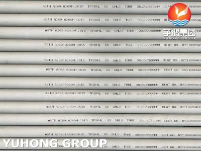 China ASTM A269 TP304L / 03Х18Н11 Seamless Stainless Steel Tube for Corrosive Service for sale