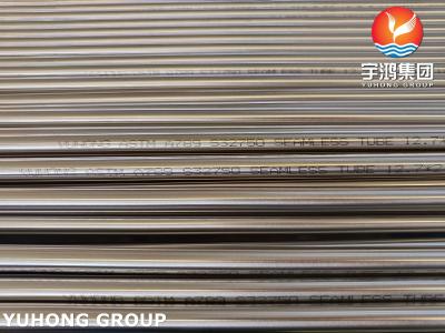 China ASTM A789 S32750 Super Duplex Seamless Tube 2507 Duplex Steel Pipe for Oil & Gas for sale