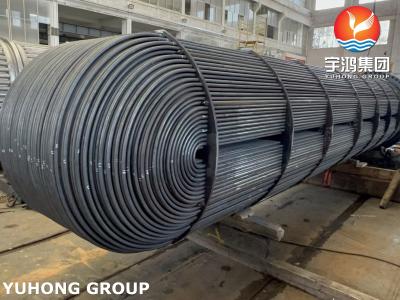 China Carbon Steel Heat Exchanger Tube Bundle with ASME SA179 Tubes and SA266 Gr.2 Tubesheet for ASME Code Construction for sale