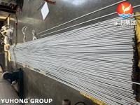 China Super Duplex Stainless Steel S32750 U-Bend Tube Bundle for Aggressive Service Heat Exchangers with ASME SA789 & SA182 F53 Construction for sale