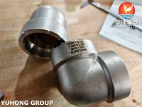 China ASTM A182 F304 1.4301 SW Forged Fittings, Nipple, Sockolet, Tee, Elbow, Coupling MSS SP-97 for sale