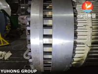 China Floating Head Heat Exchanger with 316L Tubes and SA350 LF2/316L Clad Tubesheet for Cost-Effective Corrosion Management for sale