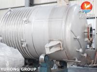 China ASME U Stamp Certified Jacketed Reactor Vessel in SA516 Gr.70 Carbon Steel with Agitator for Mixing for sale