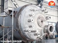 China ASME U Stamp Certified Jacketed Reactor Vessel in SA516 Gr.70 Carbon Steel with Agitator for Mixing for sale
