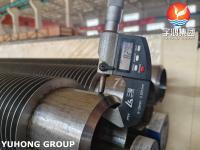 China High Frequency Welded Finned Tube - ASTM A335 P22 Base / 11-13Cr Fins for Boilers & Heaters for sale