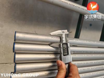 China ASTM A790 S32205 Duplex Stainless Steel Pipe for Oil Gas Industry for sale