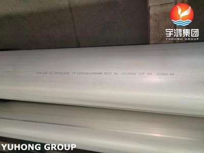 China ASTM A358 TP316L Electric-Fusion-Welded Austenitic Chromium-Nickel Stainless Steel Pipe for High-Temperature Service and General Applications for sale